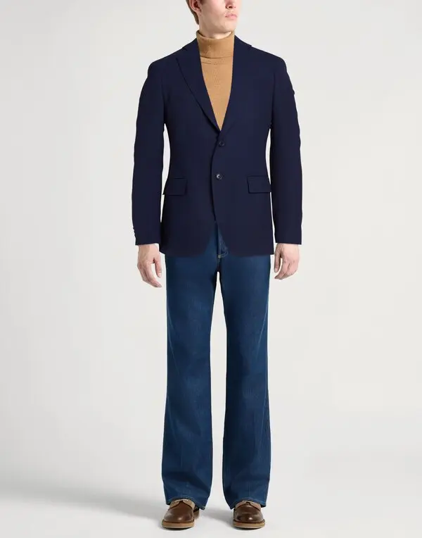 TOMBOLINI Blazer Size Polyester, Wool, Elastane
