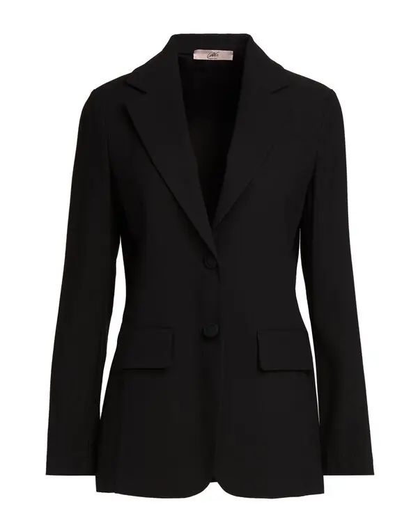 CARLA G. Blazer Size Acetate, Viscose, Elastane