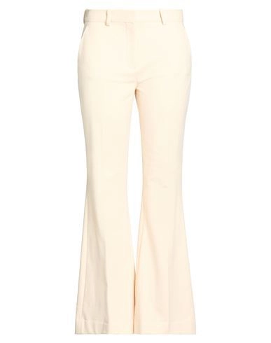 CIRCOLO 1901 Pants Cream Size Cotton, Elastane