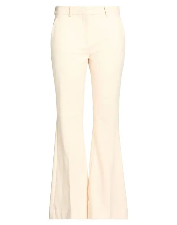 CIRCOLO 1901 Pants Cream Size Cotton, Elastane