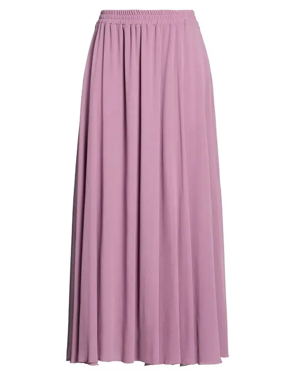 KAOS Maxi Skirt Mauve Size Polyester