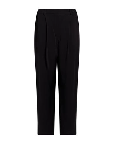 MANILA GRACE Tapered Pants In Viscose And Elastane - Black