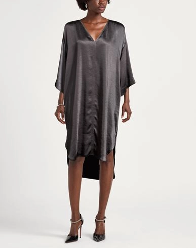 8PM Midi Dress Charcoal Size Polyester