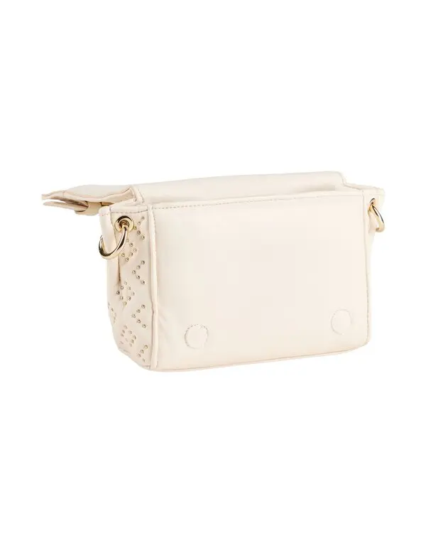 Armani Exchange Cross-body Bag Ivory Polyester
