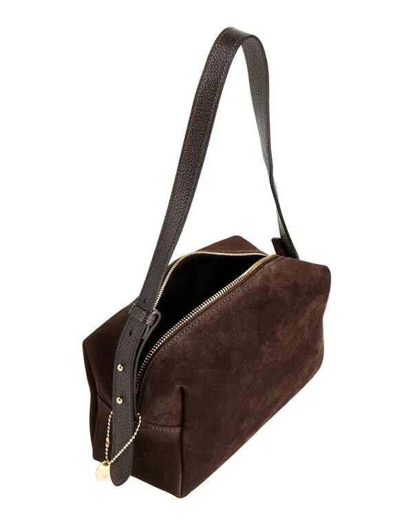 LAURA DI MAGGIO Shoulder Bag Dark Leather - Brown
