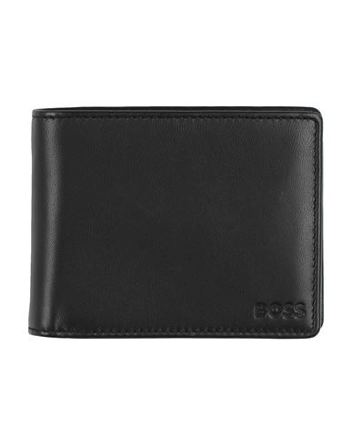 BOSS Wallet Shearling - Black