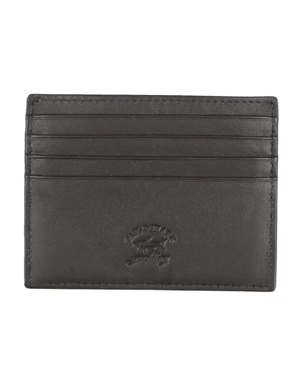 Paul & Shark Cardholder Nylon, Cow Leather