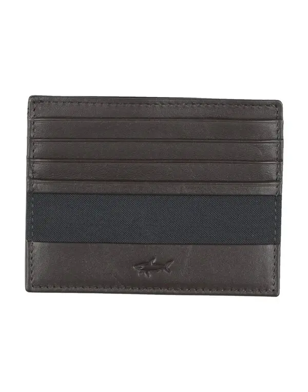 Paul & Shark Cardholder Nylon, Cow Leather