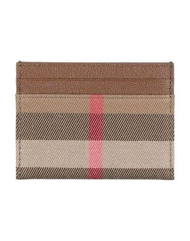Burberry Cardholder Cotton, Leather