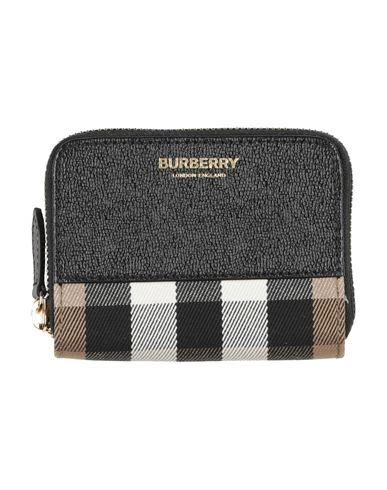 Burberry Wallet Cotton, Leather