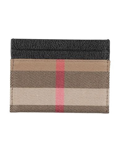 Burberry Cardholder Cotton, Leather