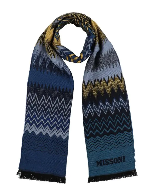 Missoni Scarf Wool - Blue