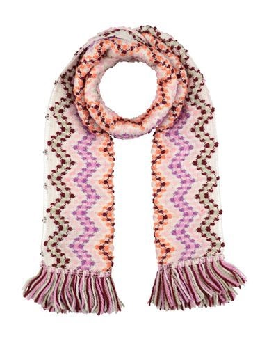 Missoni Scarf Wool, Acrylic, Polyamide, Mohair Wool, Alpaca Wool - Ivory