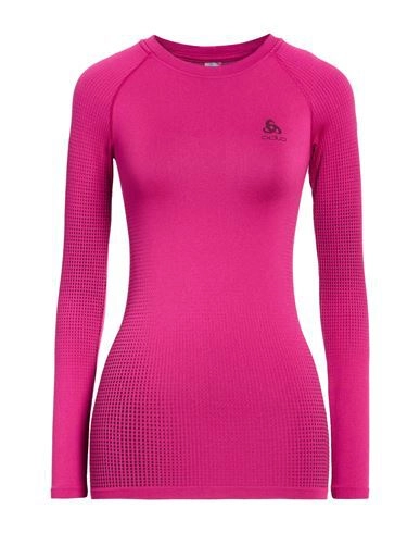 ODLO Recycled Polyester Base Layer Long Sleeve T-shirt - Garnet