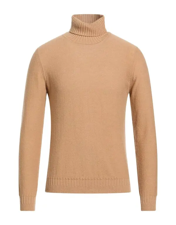 Alpha Studio Turtleneck Camel Size Wool