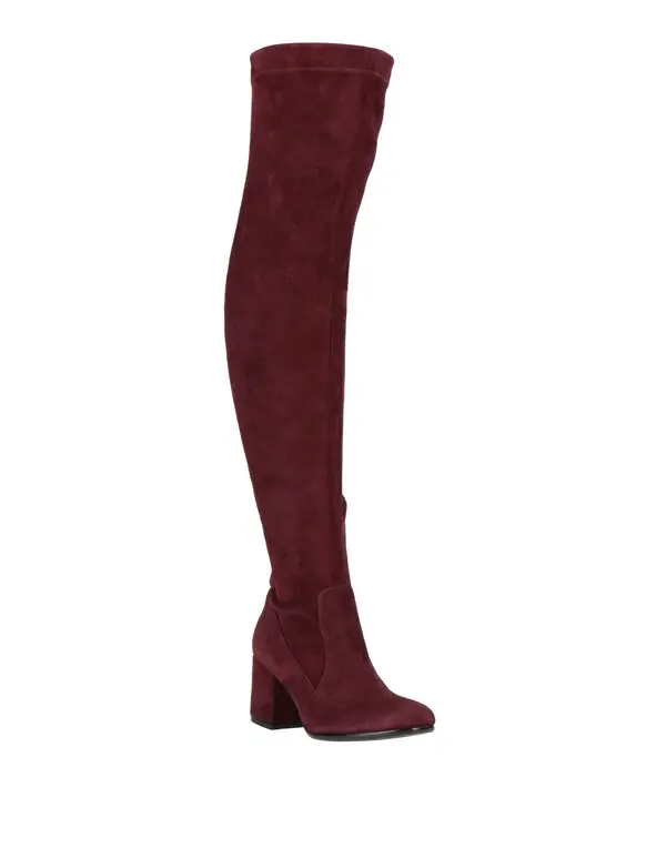 N & C Boot Burgundy Size Leather