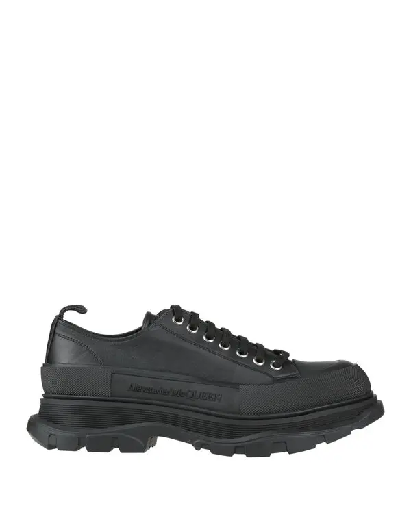 Alexander McQueen Lace-up Shoes Size Leather, Rubber
