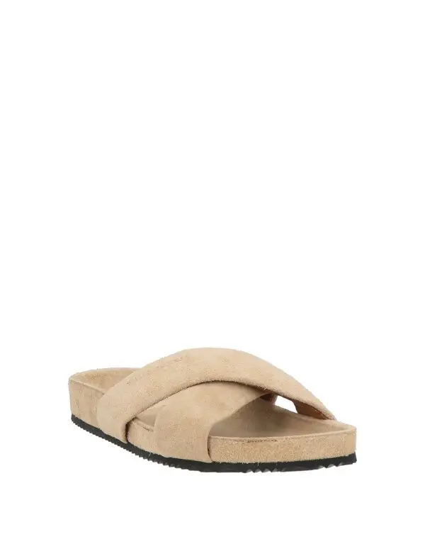 WALES BONNER Suede Sandals - Beige