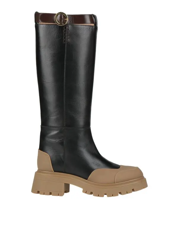 ODISSI Boot Size Leather, Rubber