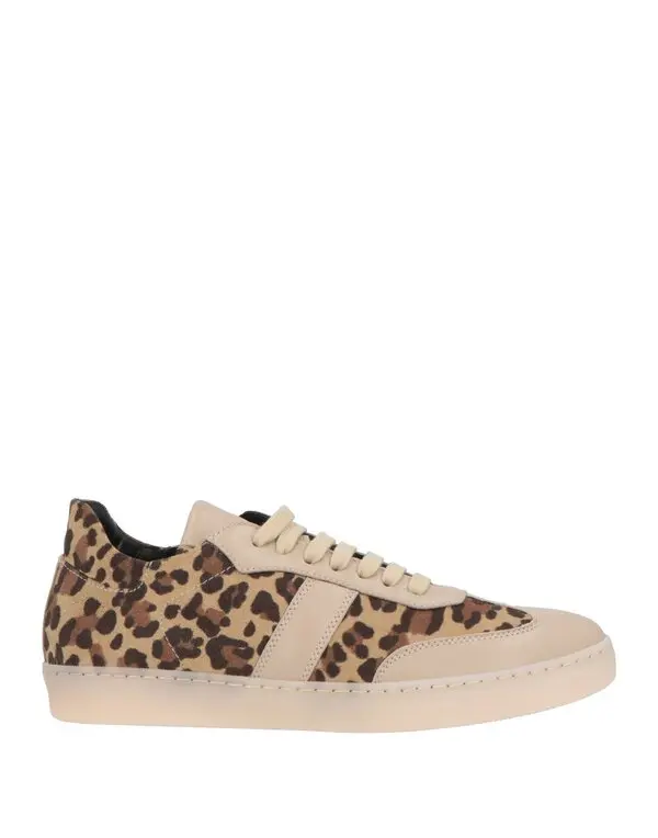 NILA & NILA Leopard Print Leather Sneakers