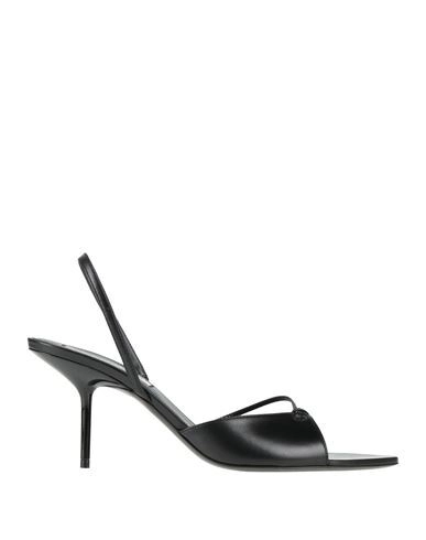 Victoria Beckham Sandals Size Kidskin - Black