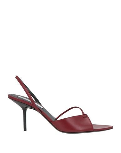 Victoria Beckham Kidskin Slingback Sandals - Red