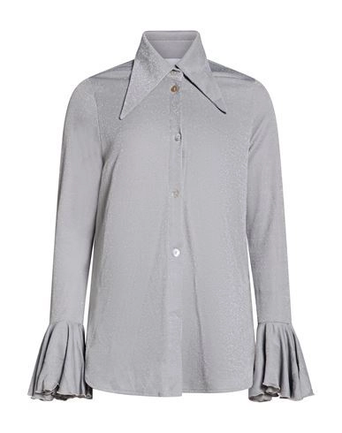 Sleeper Metallic Fiber Lycra Piqué Shirt