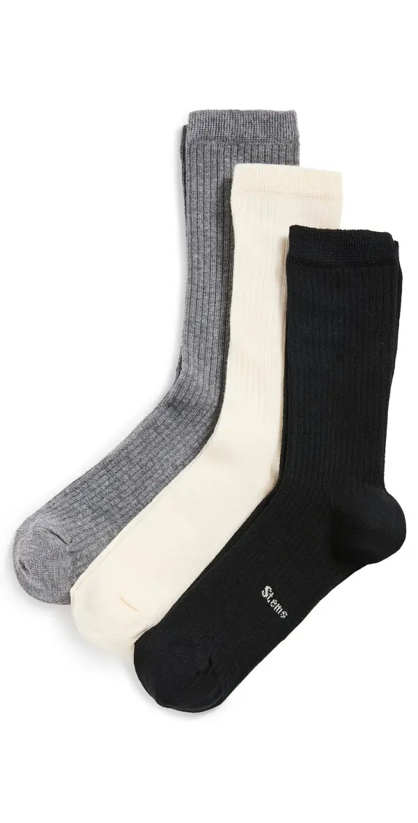 STEMS Cashmere Socks 3 Pack - Fundamentals