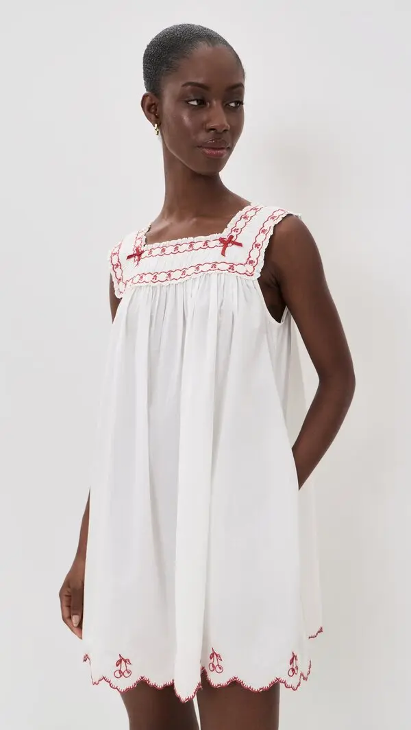 For Love & Lemons Emma Mini Dress