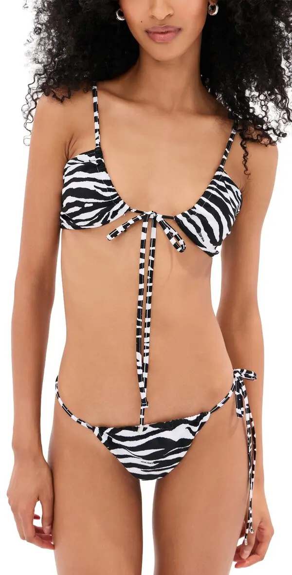 Attico Zebra Bikini Set