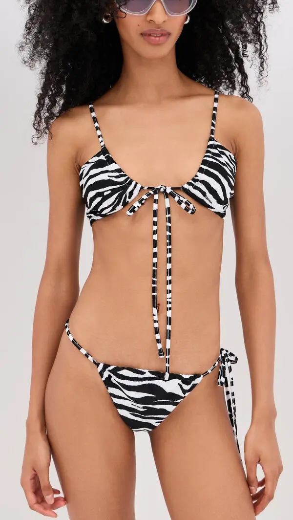 Attico Zebra Bikini Set