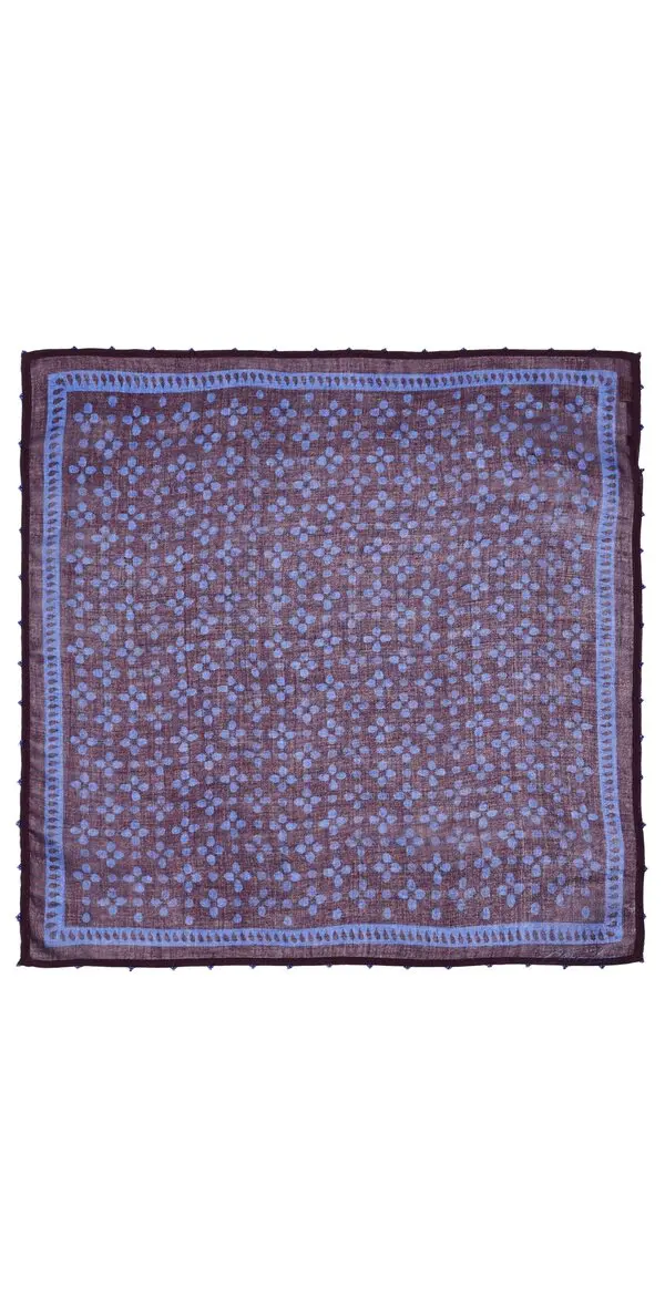 Chan Luu Beaded Floral Bandana