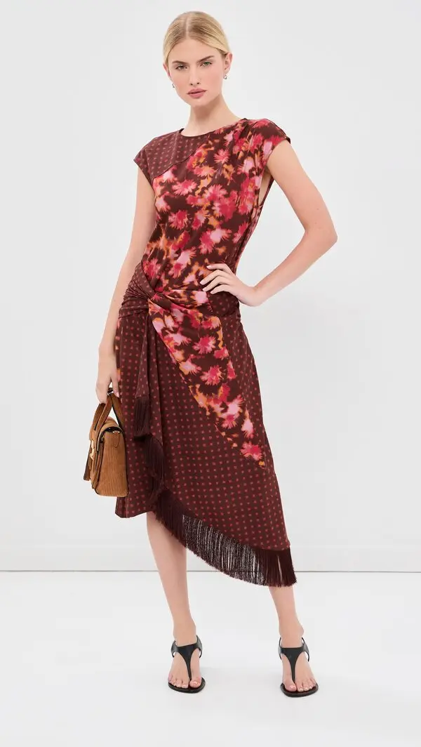 3.1 Phillip Lim Desert Flower Twist Dress