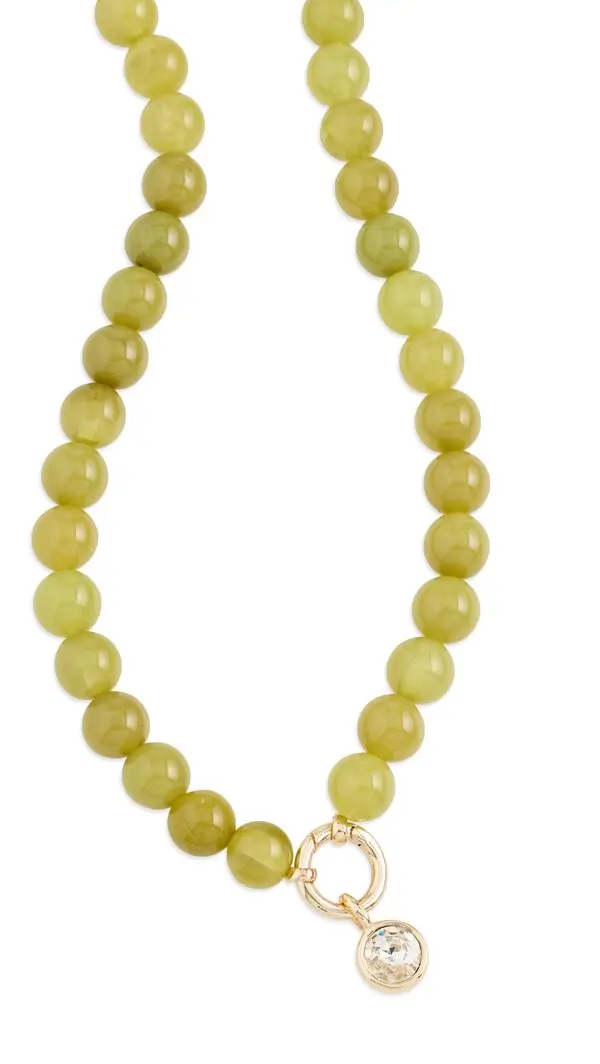 Baublebar Janette Beaded Pendant Necklace - Green