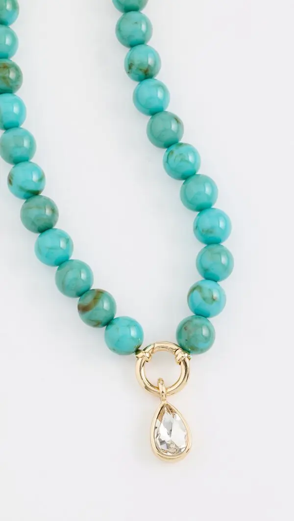 Baublebar Janette Beaded Pendant Necklace - Turquoise