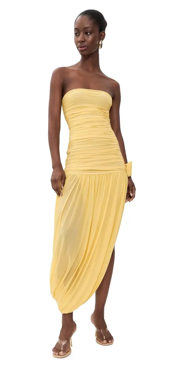 MAYGEL CORONEL Halo Dress - Ambar