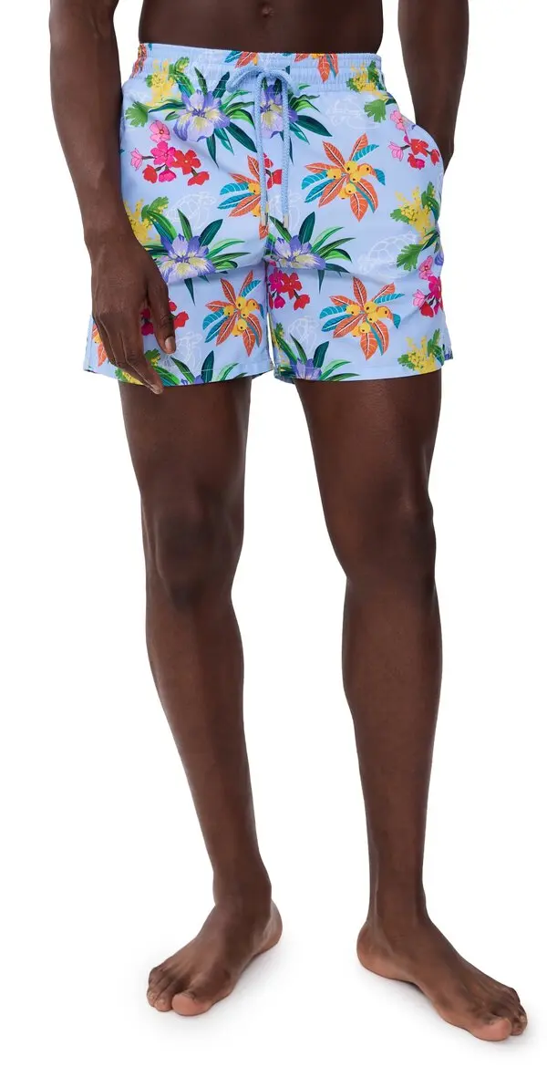 Vilebrequin Moorea Swim Trunks 6 - Fleur De Lin