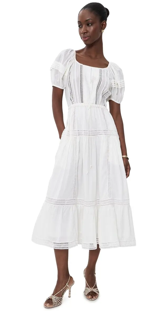 Ulla Johnson Isolde Cotton Maxi Dress - Pristine