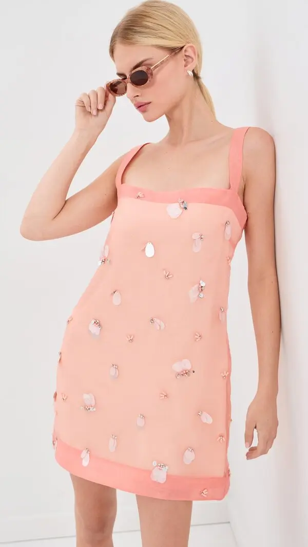 Simkhai Sumi Embellished Mini Dress