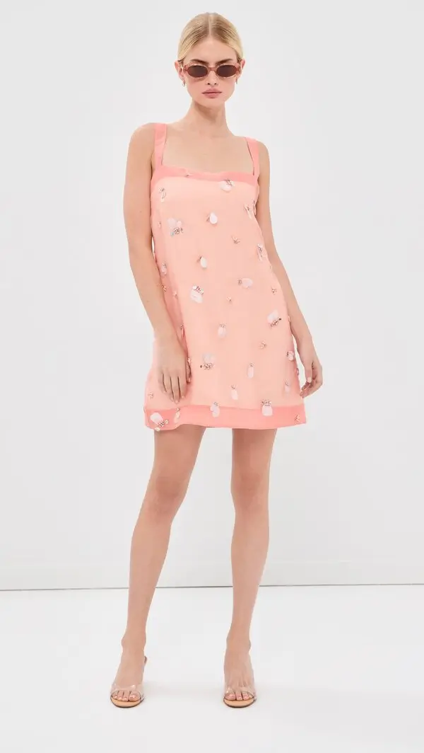 Simkhai Sumi Embellished Mini Dress