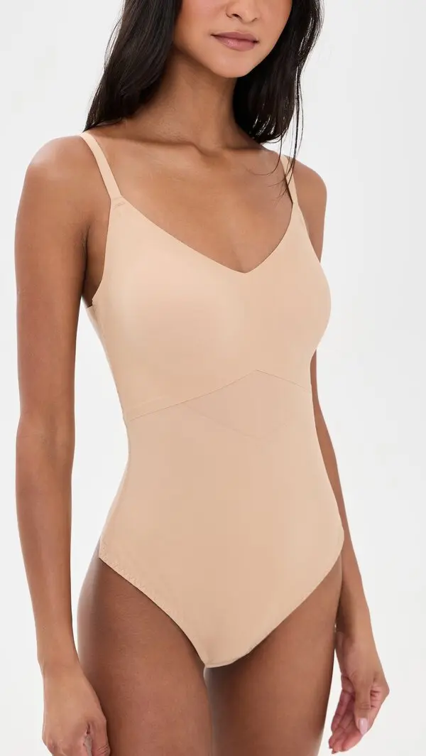 HONEYLOVE Cami Thong Bodysuit