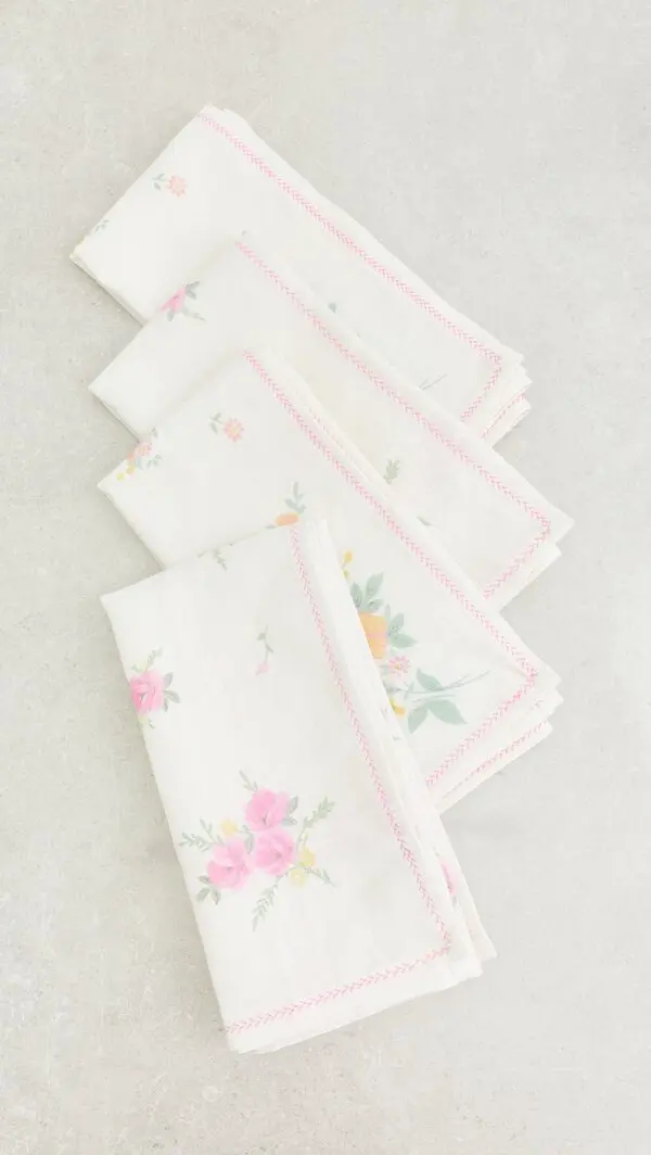 LoveShackFancy Hanky Napkin Set