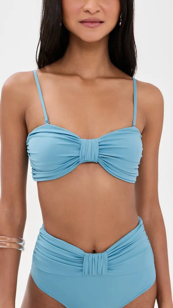 Sea Carmella Draped Bikini Top