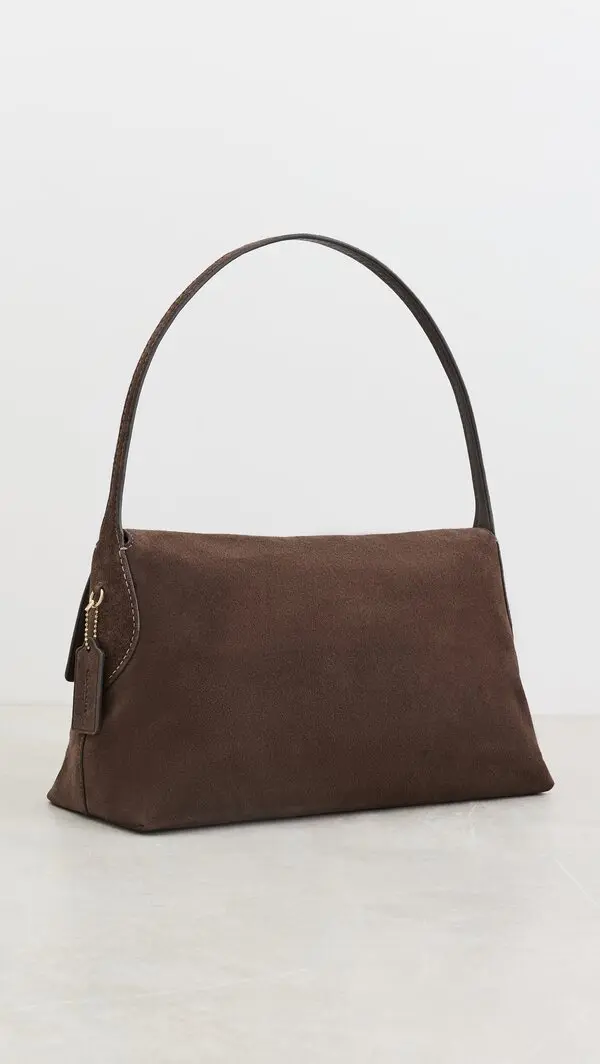COACH Suede Chelsea Shoulder Bag 36
