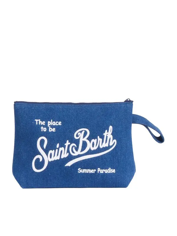 MC2 SAINT BARTH Denim Pouch