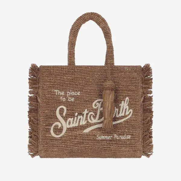 MC2 SAINT BARTH Rafiya Volant Bag
