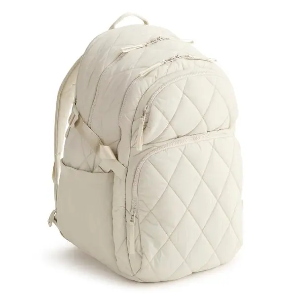 VERA BRADLEY Xl Clarion Backpack In Pumice Stone