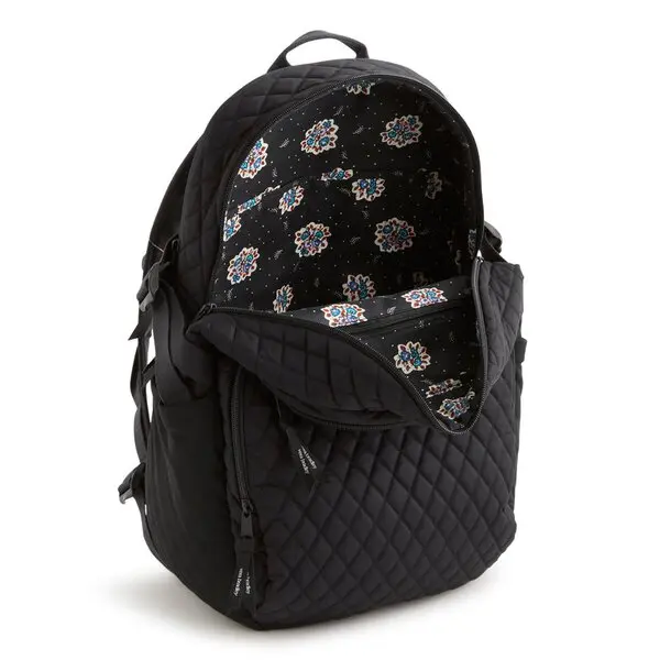 VERA BRADLEY Large Clarion Backpack In Moonless Night
