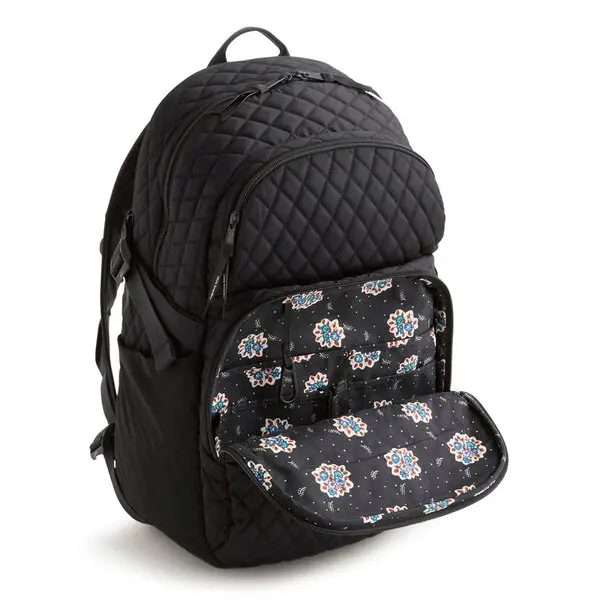 VERA BRADLEY Large Clarion Backpack In Moonless Night