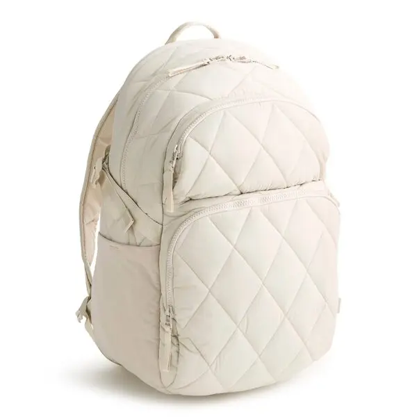 VERA BRADLEY Large Clarion Backpack In Pumice Stone